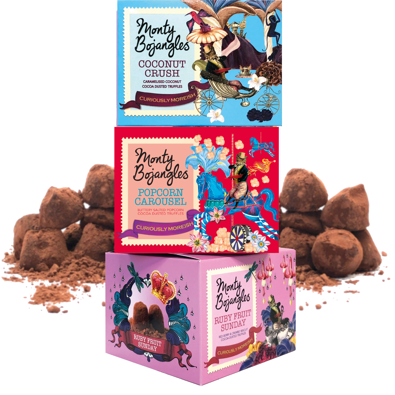 Ontdek de magie van Monty Bojangles truffels